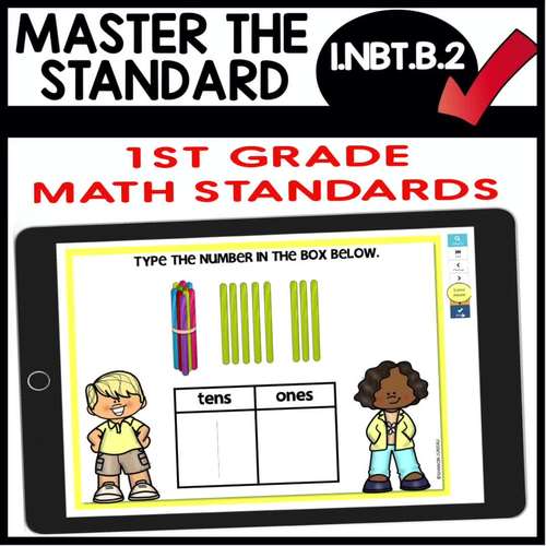 Tens and Ones Up to 19 using Boom Cards 1.NBT.B.2b | Digital Task Cards