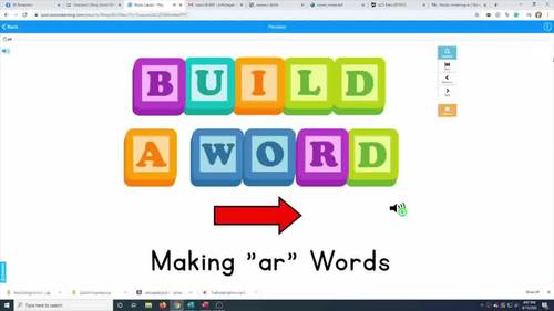 Making Words - Build a Word "ar" words - Distance Learning - BoomCards ...