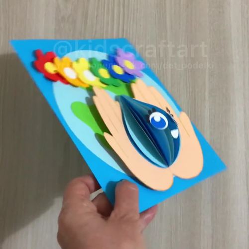 Earth day Save water the planet Nature Craft crafts Activities April ...