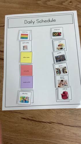 Real Photo Visual Schedules for Special Education Classroom | TPT