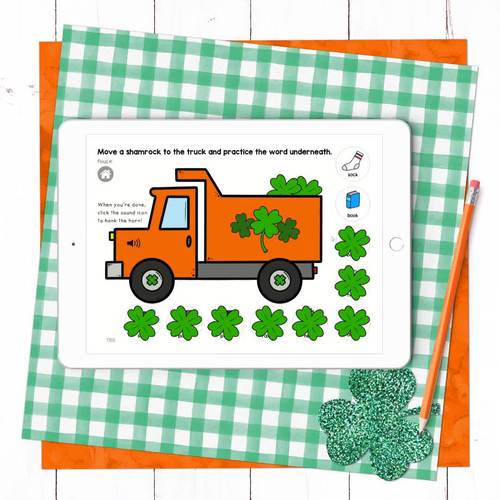 St. Patrick's Day Speech Therapy Loads of Luck Articulation Language ...