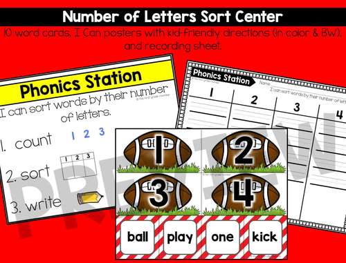 September Phonics Activities and Centers for Kindergarten | TPT