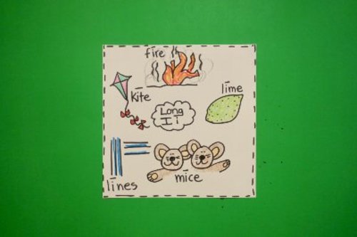 Let's Draw Vowels-Long I ! by Patty Fernandez Artist | TPT