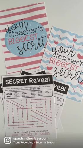 My Teacher is Having a Baby Pregnancy Baby Announcement Word Search ...