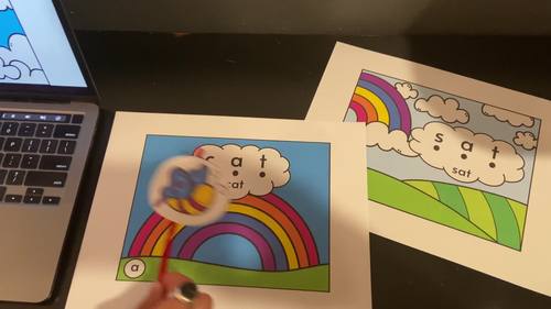 Over The Rainbow Reading: An Interactive Phonics Activity by Enchanted ...