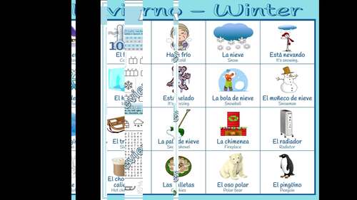 El Invierno (Winter) Bundle by NATAM | TPT