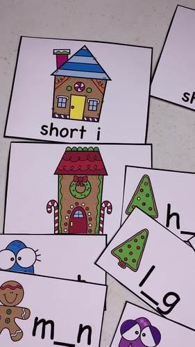 Christmas Vowel Sounds by Grade School Suzy | Teachers Pay Teachers