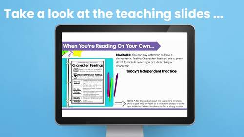 Analyzing Characters Mini Lessons: Lesson Plans, Slides & Graphic ...