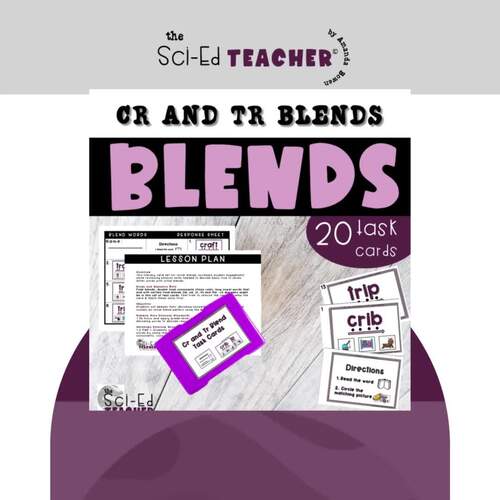 1st Grade ELA | Initial R Blends CCVC Word List Blend Pictures Game ...