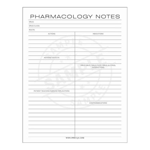 Nursing School Study Guide Bundle | Clinical, Disease, Pharma, Meds