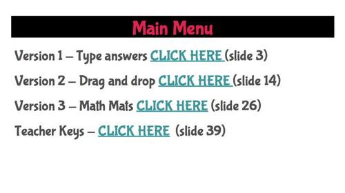 Add and Subtract to 20 Distance Learning on Google & Bonus Math Mat ...