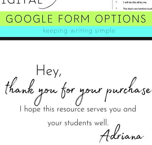 Grammar Editing Review for Writing Process | Google Forms Quiz | 7 Key ...
