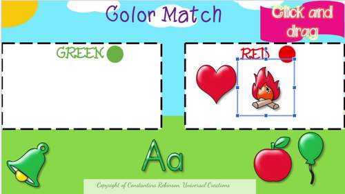 Shapes and Colors ID BUNDLE google slides by UNlVERSAL CREATIONS