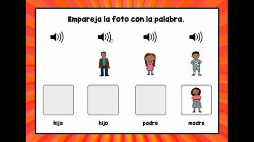 Spanish Family Boom Cards, Spanish Family Digital Flashcards | TPT