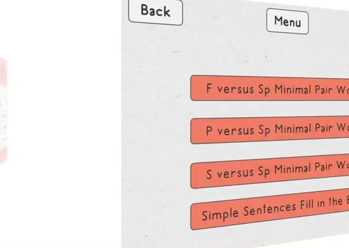 Sp Blends Minimal Pairs Cluster Reduction Speech Therapy Boom Cards