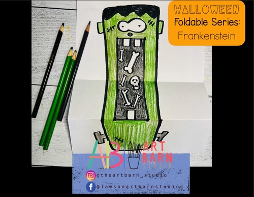 Draw Along Halloween by The Art Barn Studio by Brannan Lawson | TPT