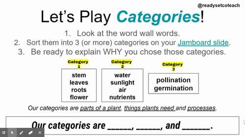 Virtual Vocabulary Activities for Any Word List (Adaptable K-12)
