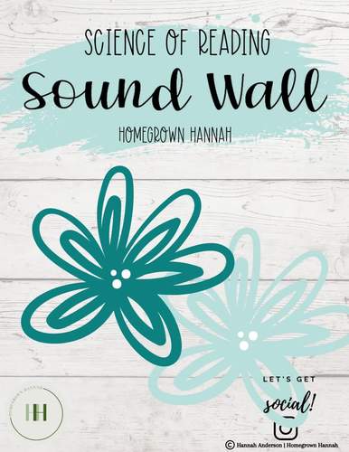 Sound Wall | Science of Reading | Teal Farmhouse by Homegrown Hannah