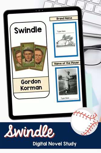 Swindle Novel Study | Swindle Novel Lessons by Gordon Korman 4th & 5th ...