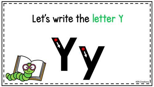 Y as a VOWEL Teaching Slides | LETTER Y with Long e and Long i Sounds ...