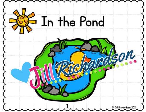Pond Life Emergent Reader Spring ESL (Level B) Preschool, Kindergarten SPED
