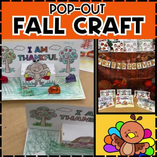 Thanksgiving Craft - Thankful Craft and Writing - No prep by Teach Play ...