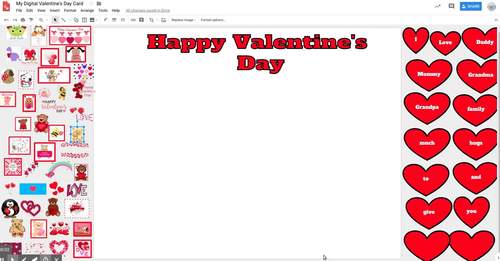 My Digital Valentine's Day Card - Digital for Google Classroom ...