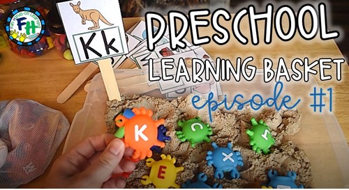VIDEO | Preschool Hands-On Learning Activity Basket {Episode 1} | TpT
