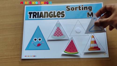 Shapes Sorting Shape Matching Shapes Activity learning binder file ...