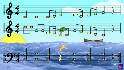 Row Row Row Your Boat - Xylophone Ensemble (Bass & Melody) by ...