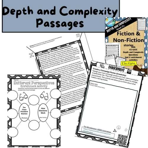 Depth and Complexity (fiction and non-fiction) holiday CHRISTMAS