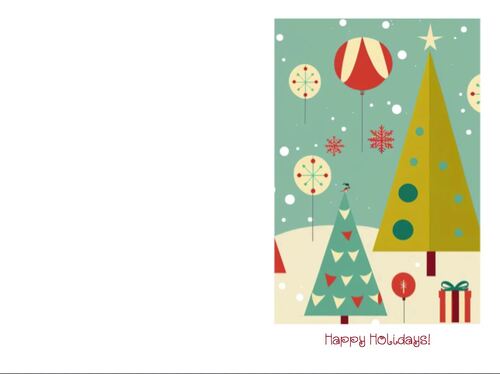 Coffee Cup Sleeve Design Template (Fun Winter Holiday Party Activity)