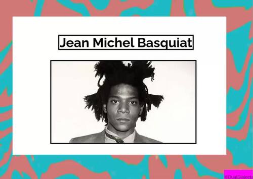 Jean Michel Basquiat Spanish Biography Boom Cards for Spanish 2 Art ...