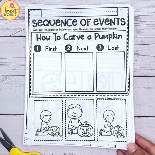 Halloween Literacy and Math Activities for Kindergarten by Tweet Resources