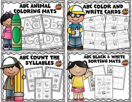 Letter of the Week: ENDLESS Alphabet Curriculum Activities BUNDLE