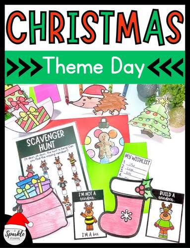 Christmas Theme Day | Christmas Craft Activities for Elementary Students