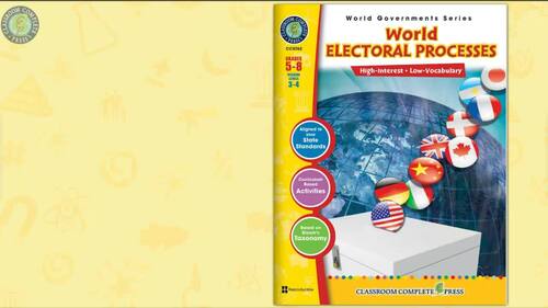 World Electoral Processes Gr. 5-8 by Classroom Complete Press | TPT