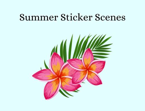 Summer Sticker Scenes by More Than Just Reading | TPT
