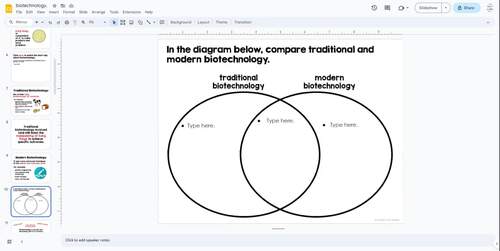 Biotechnology Introduction - Interactive Lesson | TPT