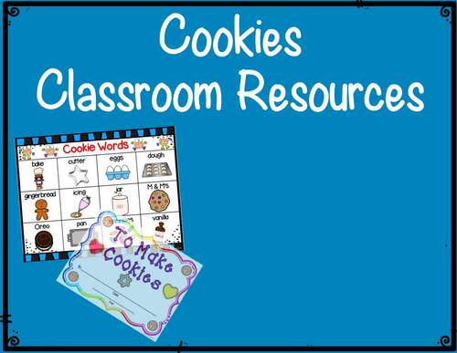 Cookies Themed Unit: Literacy & Math Centers & Activities | TPT