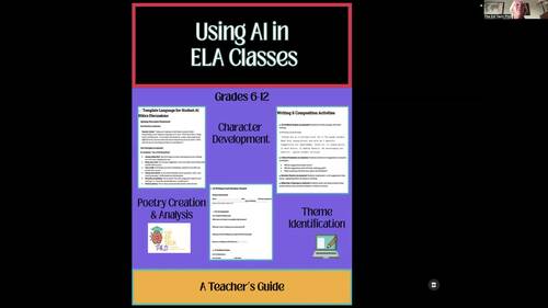 Using AI in ELA Classes-Activities and Discussion on Ethical Use