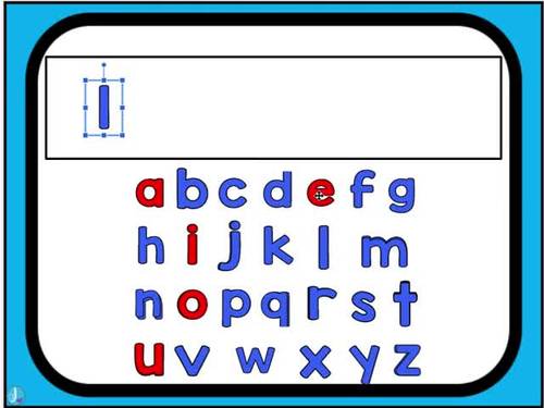 Digital Letters Google Slides™ by Just A Primary Girl | TPT