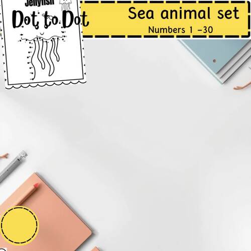 Connect the Dots Bundle | Numbers 1–20, 1–30, 1–50 | Animal,Dinosaur ...