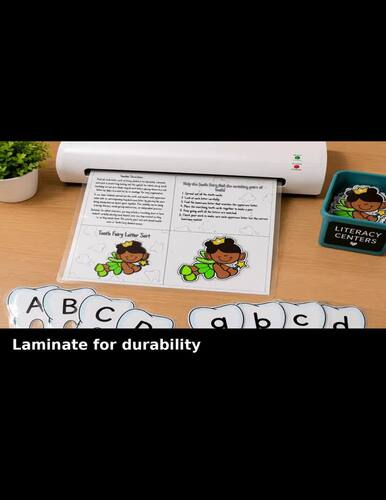 Tooth Fairy Alphabet Matching by Simply Sorted Classroom | TPT