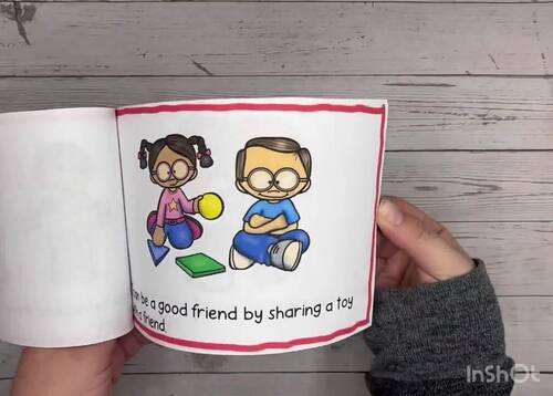 Being a Good Friend Friendship Social Skills Story | TPT