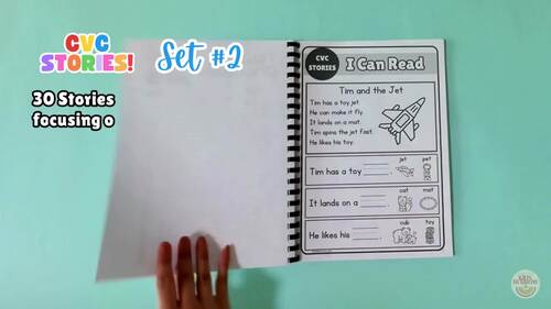 Decodable CVC Stories + Reading Comprehension Questions | Set #2 by ...