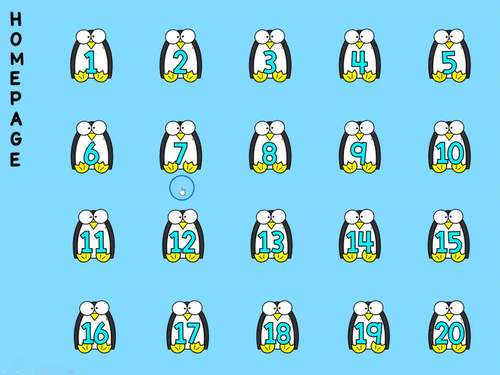 Adding Doubles and Doubles Plus 1 Happy New Year Penguins for Google ...