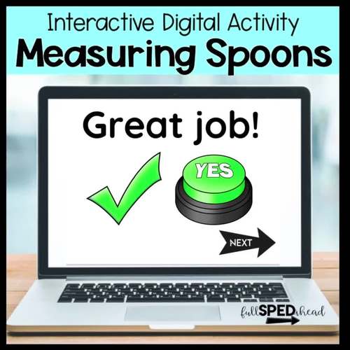 Measuring Spoons Interactive Digital Activities | TpT