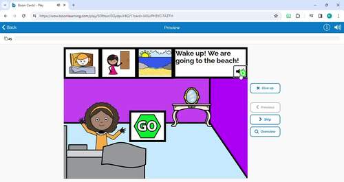 Beach Trip (A Drive Through Town) by Creative Speech Language Resources