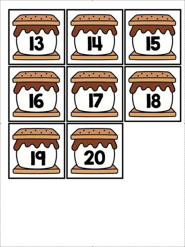 Camping Marshmallow, Count & Roast | Hands-On Counting & Fine Motor ...